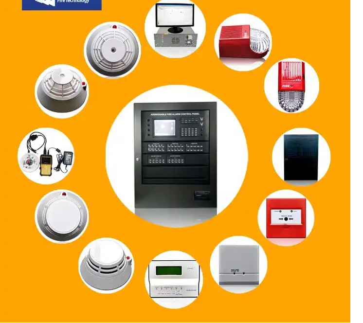 China Smart Wireless Smoke Detector Fire Alarm System Smoke And Heat ...